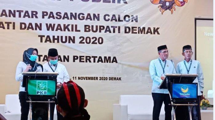 Video Debat Publik Paslon Pilkada Demak Berlangsung Dua Jam ...