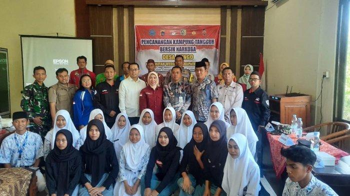 Desa Bungo Demak Dapat Pencanangan Kampung Tangguh Bersih Narkoba - Tribunjateng.com