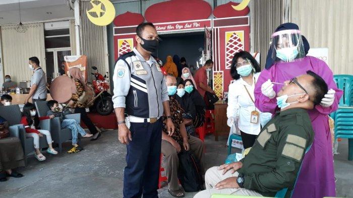 Dishub Semarang Cek Travel Sesuai Prokes dan Swab Sopir - Tribunjateng.com