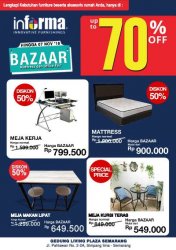 Informa Hadirkan Sejumlah Promo Menarik di Bazar Mattress dan Office ...