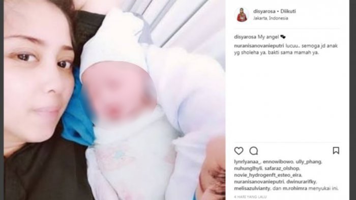 Disya Rosa: Enji, Anak Kamu Sudah Lahir. Jawaban Mantan Suami Ayu Ting ...