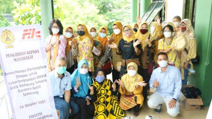 Tingkatkan Promosi Produk, Dosen FTIK USM Semarang Latih UMKM Batik ...
