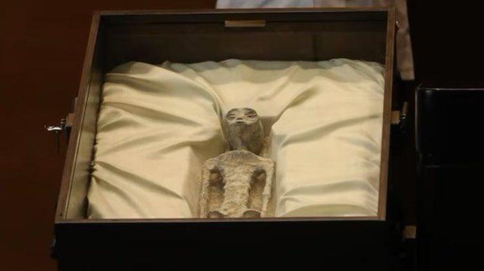 Potret Jasad Alien yang Dipamerkan di Sebuah Kongres di Meksiko ...