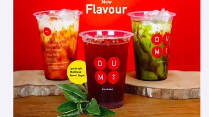 Segini Franchise Dum Thai Tea, Berikut Syarat, Keuntungan dan Cara Jadi ...