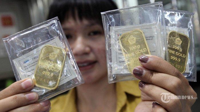 Harga Emas Antam di Semarang Hari ini 12 Maret 2021 Turun Rp 1.000 ...