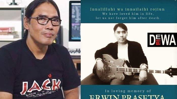 Mantan Basis Dewa 19 Erwin Prasetya Meninggal karena Pendarahan Lambung ...