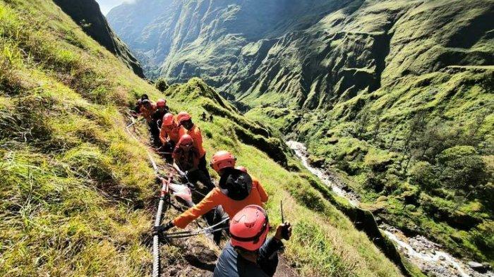 Pendaki Asal Malaysia Tewas Jatuh ke Jurang 80 Meter di Gunung Rinjani - Tribunjateng.com