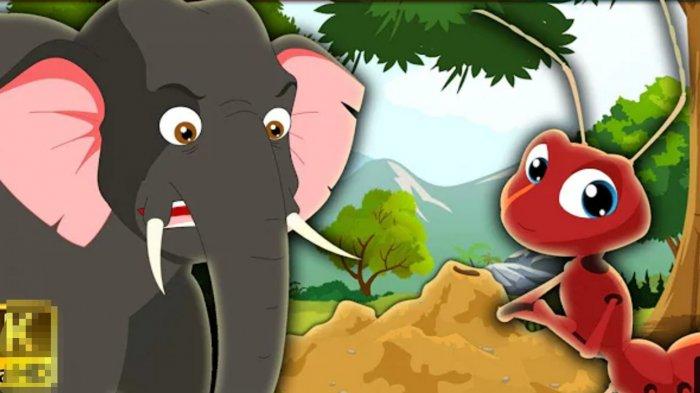 Dongeng Fabel Gajah dan Semut Kecil - Tribunjateng.com