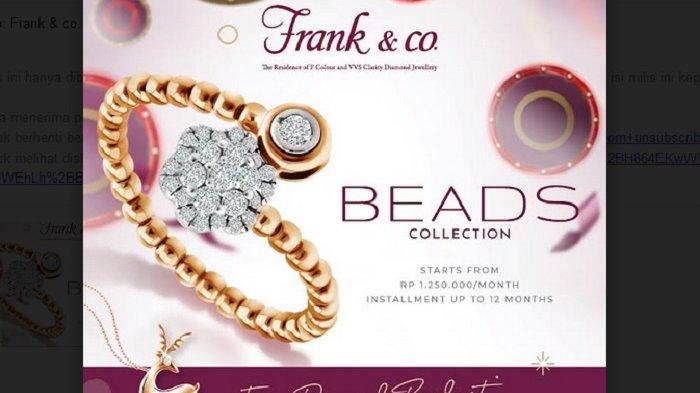 Frank & co Luncurkan Koleksi Terbaru, Beads - Tribunjateng.com