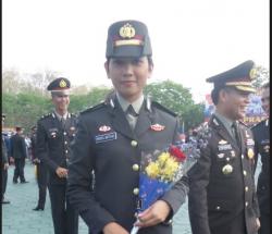 Friska Lulus Akpol setelah Gagal Daftar Bintara - Tribunjateng.com