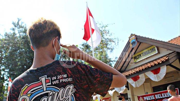 ABG Gangster Semarang Dapat Sanksi Berdiri Hormat Bendera Indonesia 1 ...