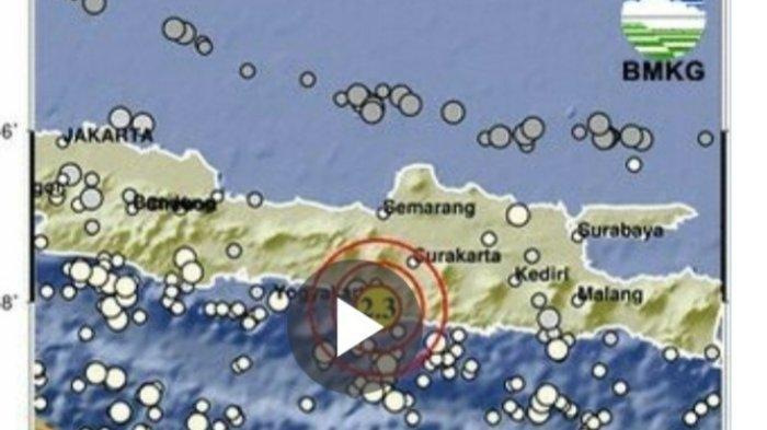 Gempa Bumi Guncang DIY Pagi Tadi Sabtu 27 Januari 2024, Cek Magnitudo dan Kedalaman Rilis BMKG ...