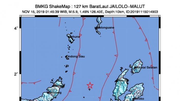 Info Gempa Hari Ini - BMKG: Peringatan Dini Tsunami Sudah Berakhir, Gempa di Sulut ...