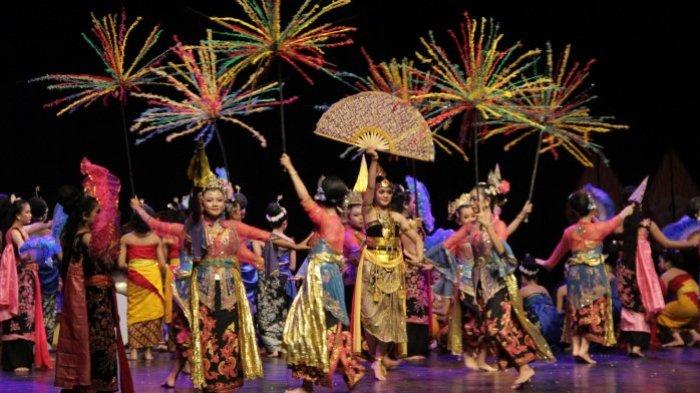 Greget Festival Tari Ke-61 Dalam Rangka Hari Anak Nasional 2023 - Tribunjateng.com