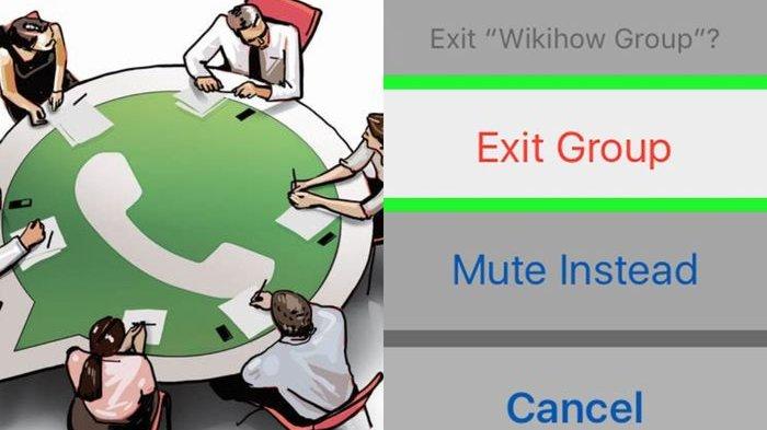 Cara Left Grup WA WhatsApp Tanpa Diketahui Anggota Lainnya ...