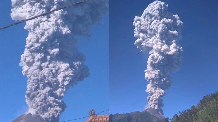 Gunung Merapi Mengalami Letusan Freatik, Ini 3 Jenis Letusan yang Perlu ...