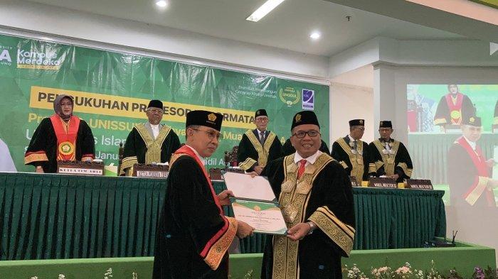 Prof. Yahya Zaenul Muarif, Lc, M.A, PhD Raih Gelar Guru Besar Kehormatan dari Unissula ...