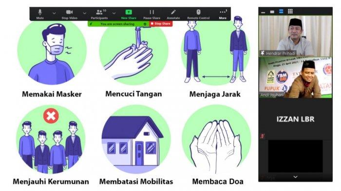 Hendi Sosialisasikan Protokol Kesehatan 6M dengan Membaca Doa ...