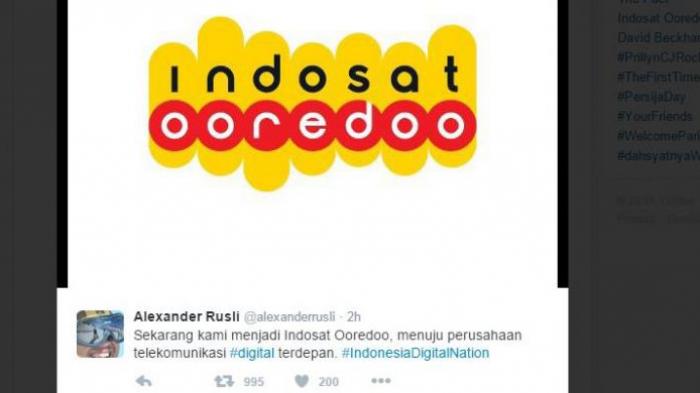 Inilah Logo dan Nama PT Indosat Baru - Tribunjateng.com