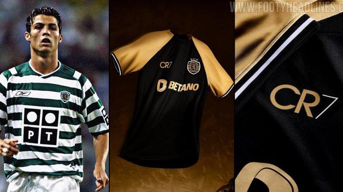 Viral Kode CR7 di Jersey Ketiga Sporting CP, Identik dengan Sosok ...
