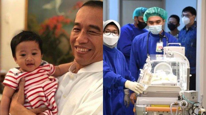 Jokowi Punya Cucu Baru, Anak Ketiga Kahiyang Berjenis Kelamin laki-laki dengan Berat Badan 3,49 ...