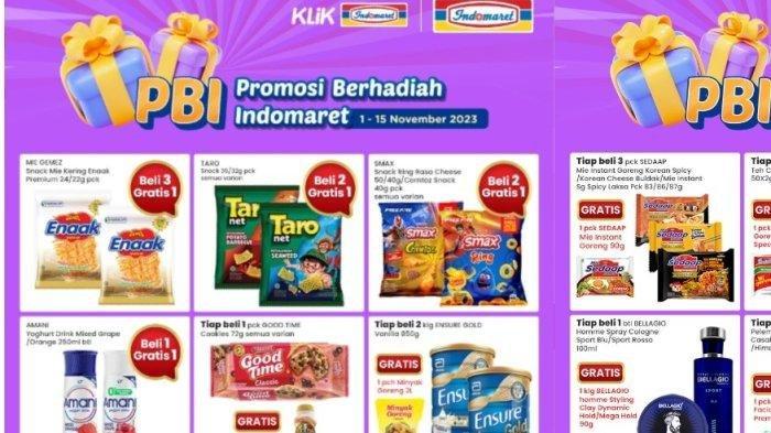 Promo Indomaret Hari Rabu 8 November 2023: Rabu Hemat, Beli 2 Taro ...