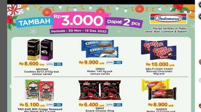 "Beli Snack, Banyak Gratisan" KATALOG Promo Indomaret Hari Ini Senin 13 ...