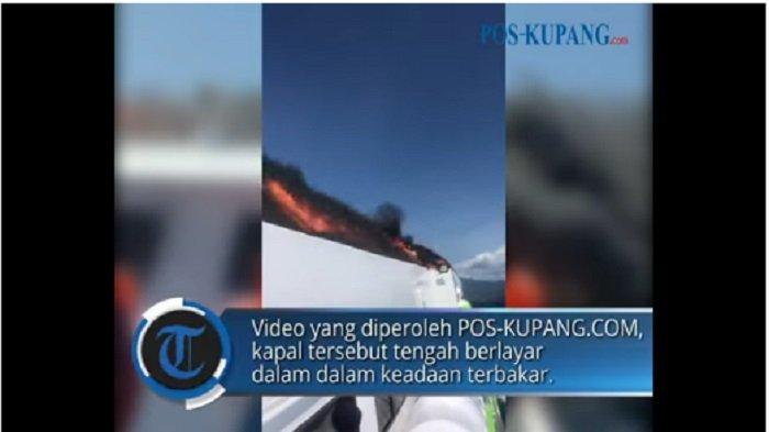 Kapal Cepat Ekspres Cantika 77 Kupang Alor Terbakar, Penumpang Panik Panggil Basarnas ...