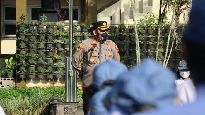 Perwira Polres Salatiga Dikerahkan Jadi Irup Upacara Bendera di Sekolah, Kapolres di SMAN 1 ...
