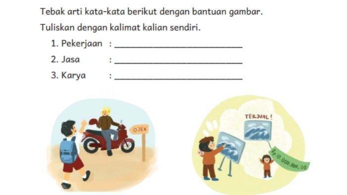 Kunci Jawaban Bahasa Indonesia Kelas 2 SD Halaman 120, Tebak Arti Kata ...