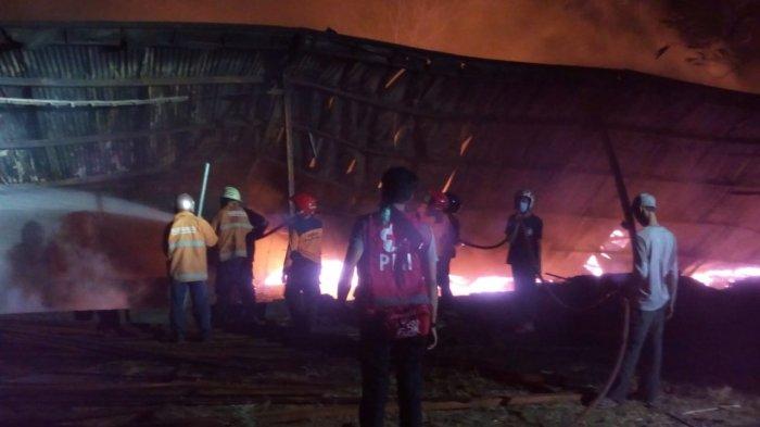 BREAKING NEWS: Gudang Kayu di Sragen Kebakaran, Kerugian Ditaksir Rp 1 Miliar - Tribunjateng.com