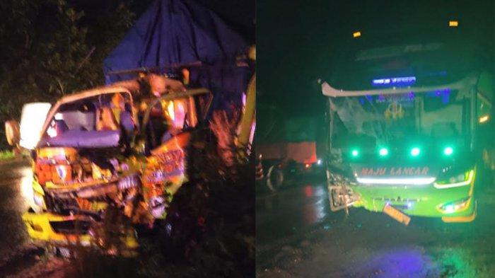 BREAKING NEWS: Kecelakaan Bus Maju Lancar dan Truk di Kebumen, Sopir ...