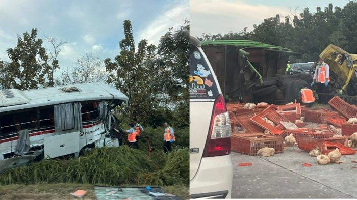 Kecelakaan Bus Primajasa dan Truk di Tol Cipali, 2 Orang Dikabarkan Tewas - Tribunjateng.com
