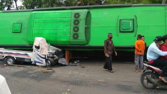 Kronologi Kecelakaan Maut di Cilacap Bus Wisata Razka vs GranMax ...