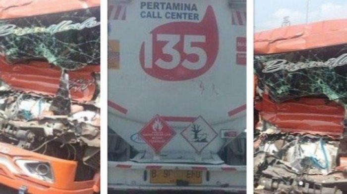 Kecelakaan Maut Truk Tangki Air Vs Truk Pertamina di Tol Rawamangun 1 Meninggal, Ini ...