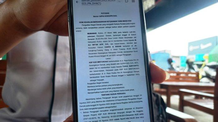 Uang Warga Kudus Rp 247 Juta di KSP KUD Mintorogo Tidak Bisa Diambil ... Uang Warga Kudus Rp 247 Juta di KSP KUD Mintorogo Tidak Bisa Diambil ...