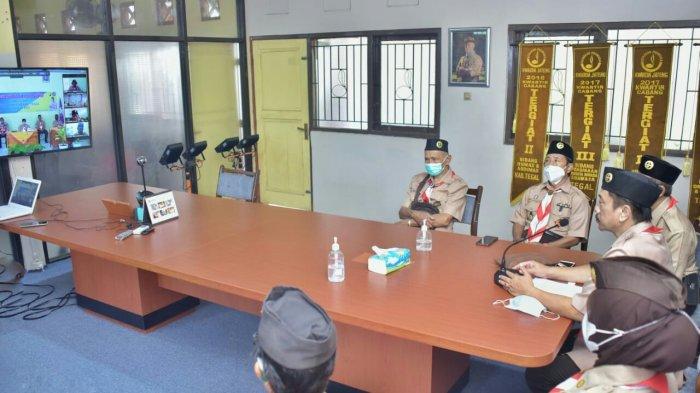 Bupati Tegal Umi Azizah: Program Pramuka Peduli Bantu Pembentukan Karakter Pemuda - Tribunjateng.com