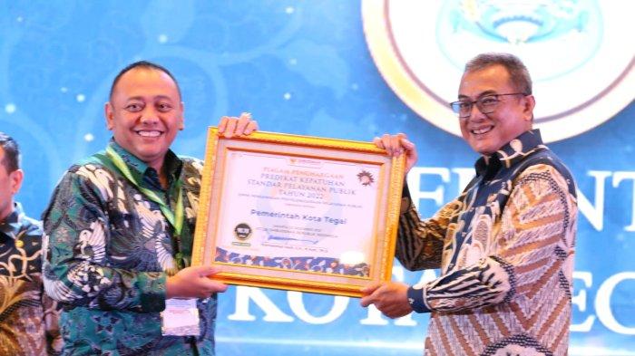 Kota Tegal Raih Anugerah Predikat Kepatuhan Standar Pelayanan Publik dari Ombudsman RI ...