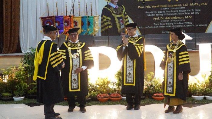 Dua Guru Besar Baru Dikukuhkan, UKSW Progresif Melaju Capai ...