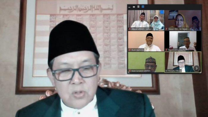 Rektor Unnes Ajak Peserta Maulid Nabi Muhammad SAW Produktif Beribadah ...