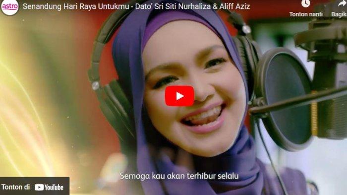 Lirik Senandung Hari Raya Siti Nurhaliza & Aliff Aziz, Ku Senandungkan Lagu Untumu yang Jauh di ...