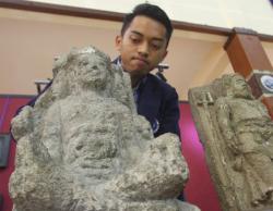Lokasi Penemuan Arca Kuno Di Ngawi Diduga Dulu Situs Pertapaan ...