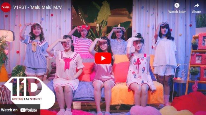 Lirik Lagu Malu Malu V1RST Viral di Tiktok, Aduh Duh Duh Berhenti Jantungku - Tribunjateng.com