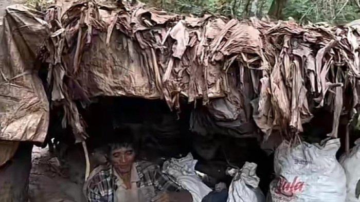 Viral Kisah Mbah Ngatiman 10 Tahun Hidup Sendiri di Tengah Hutan dalam ...