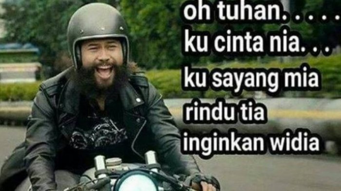 Pemuda Berjenggot yang Populer di Meme Pelesetan Lagu Anji Ini Ternyata ...