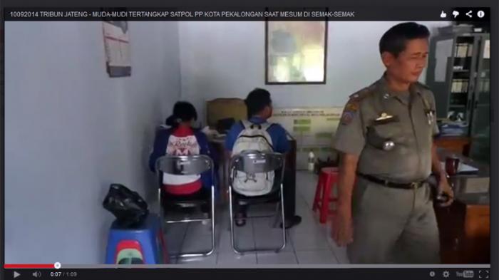 Sepasang Remaja lagi Mesum di Semak-semak Tepergok Satpol PP - Tribunjateng.com