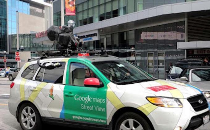 Mobil Google Maps Street View Diamuk Warga - Tribunjateng.com