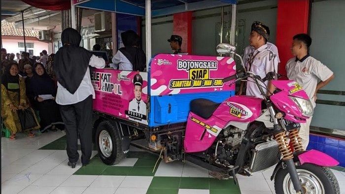 Pemdes Bojongsari di Purbalingga Sulap Motor Roda Tiga Jadi Kantor Pelayanan Berjalan ...