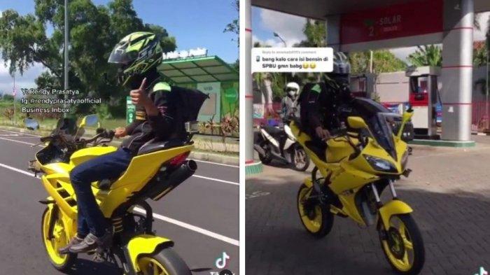 Viral Motor Super Tinggi Warna Kuning Buat Netizen Heran, Begini Cara ...