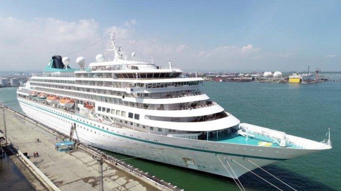Inilah Kapal Pesiar Pertama di 2023, MS Amera Bersandar di Tanjung Emas Semarang, Angkut 384 ...